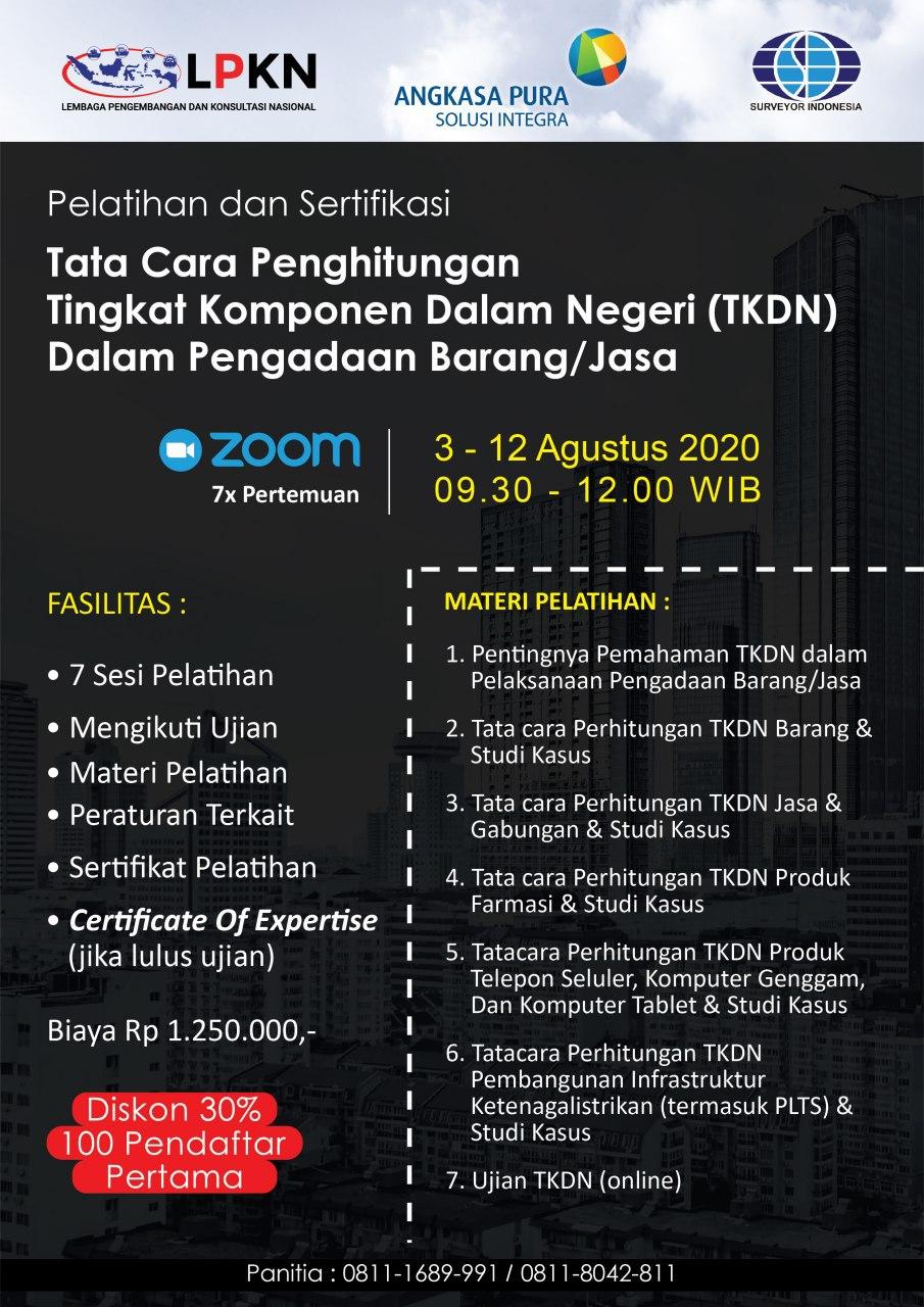 Sertifikasi TKDN - Kelas Smart